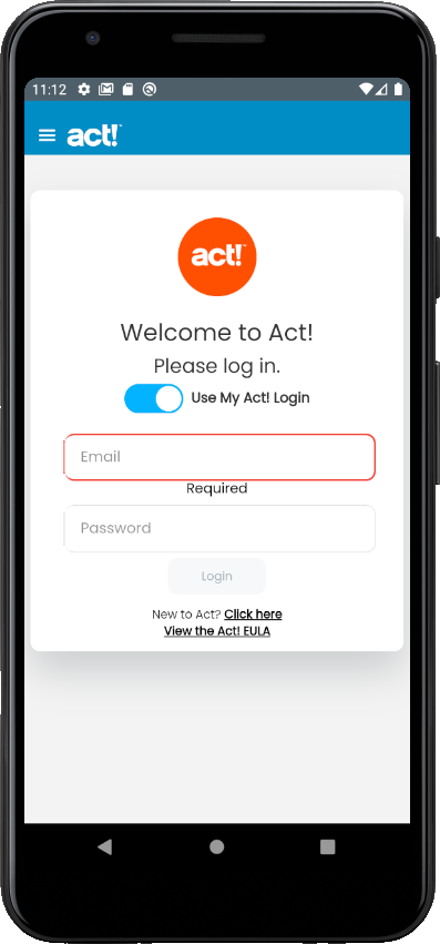 How do I set up Act! Companion?