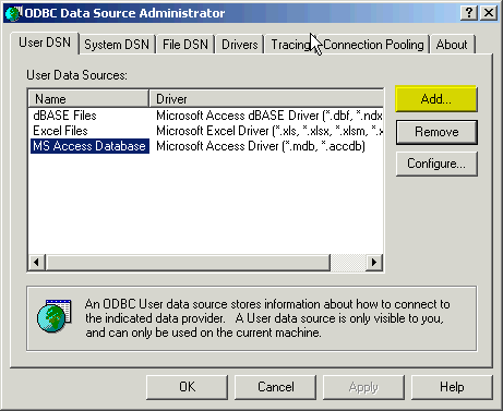 How To Create An ODBC Connection For Use With The ACT! Reader Utility
