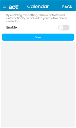 How do I Configure my Act! Companion Settings?