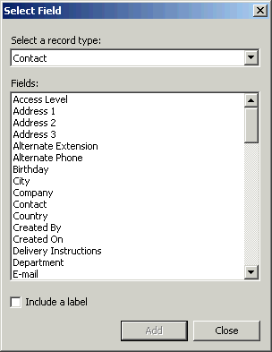 How to Customize Labels in ACT!