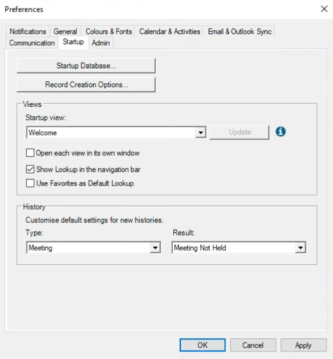 How do I set Contact Access controls for users in Act!?