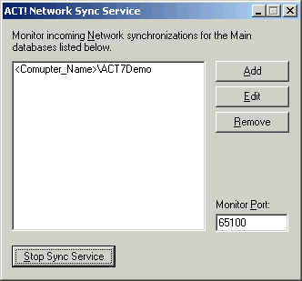 Error: “Act! is unable to connect to the sync server. Check to be sure ...