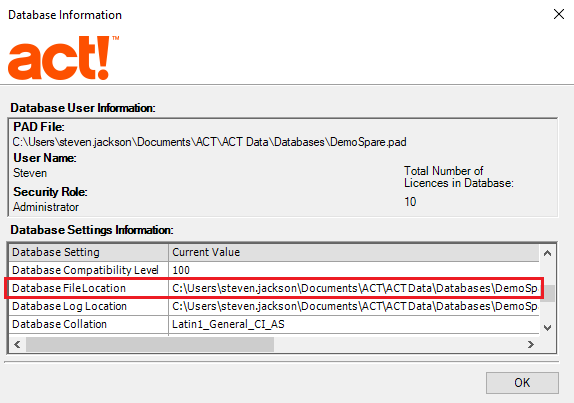 Can I install Act! or save an Act! database onto a network drive or an ...