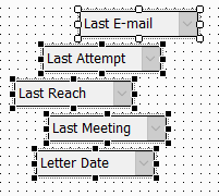 Designing Layouts in Act!