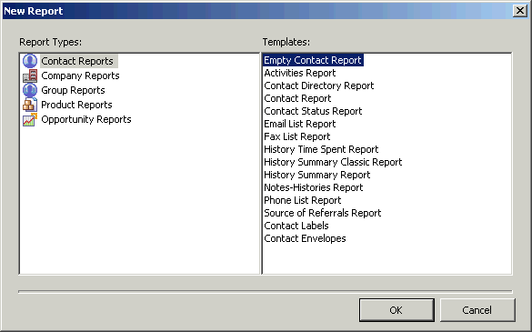 How to run and manage reports in Act!