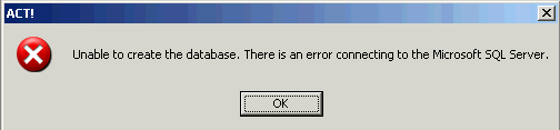 Error Database Could Not Be Accessed Or There Is An Error 0946