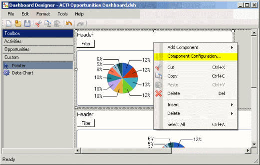 How to Use the Data Chart Dashboard Component