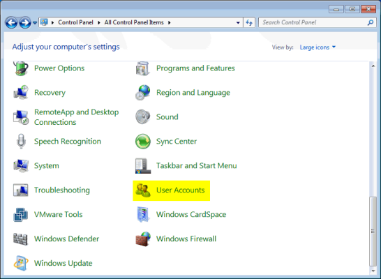 How to Change or Disable User Account Control (UAC) in Windows® 7 ...
