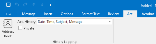 How to use Microsoft Outlook as your email client in Act! version 25.2 ...