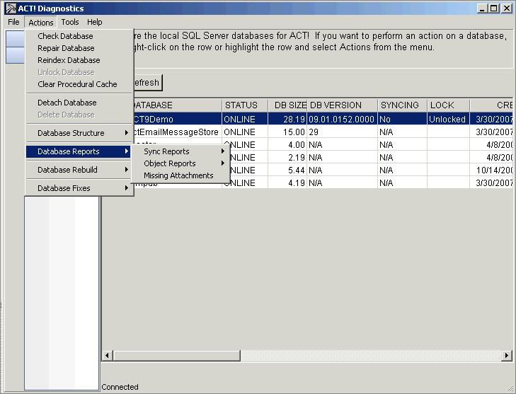 How To Re-attach Missing Files After Synchronizing Remote Databases