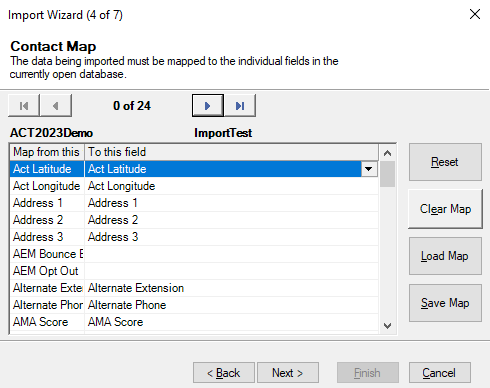 How To Import or Export Contact Data From an Existing Act! Database ...