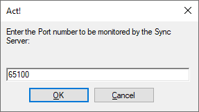 Error: “Act! is unable to connect to the sync server. Check to be sure ...
