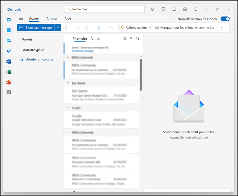 Comment revenir du nouveau Outlook pour Windows à l'Outlook classique ...