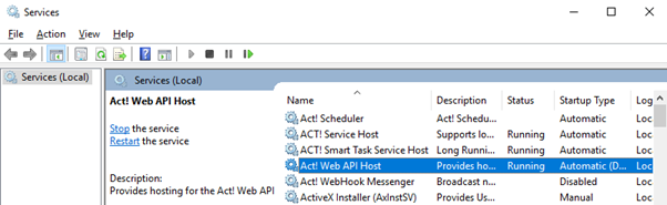 Error: “The machine hosting your API is not currently reachable. Please ...