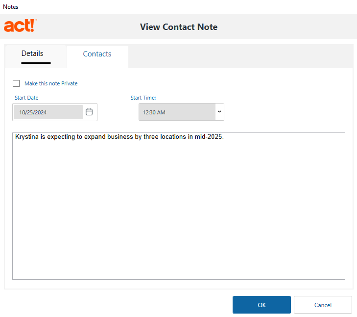 What's new in Act! v26.1